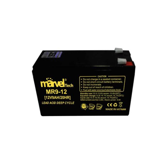 Kung Long 12v 9ah battery WP1236W Valve Regulated Lead Acid